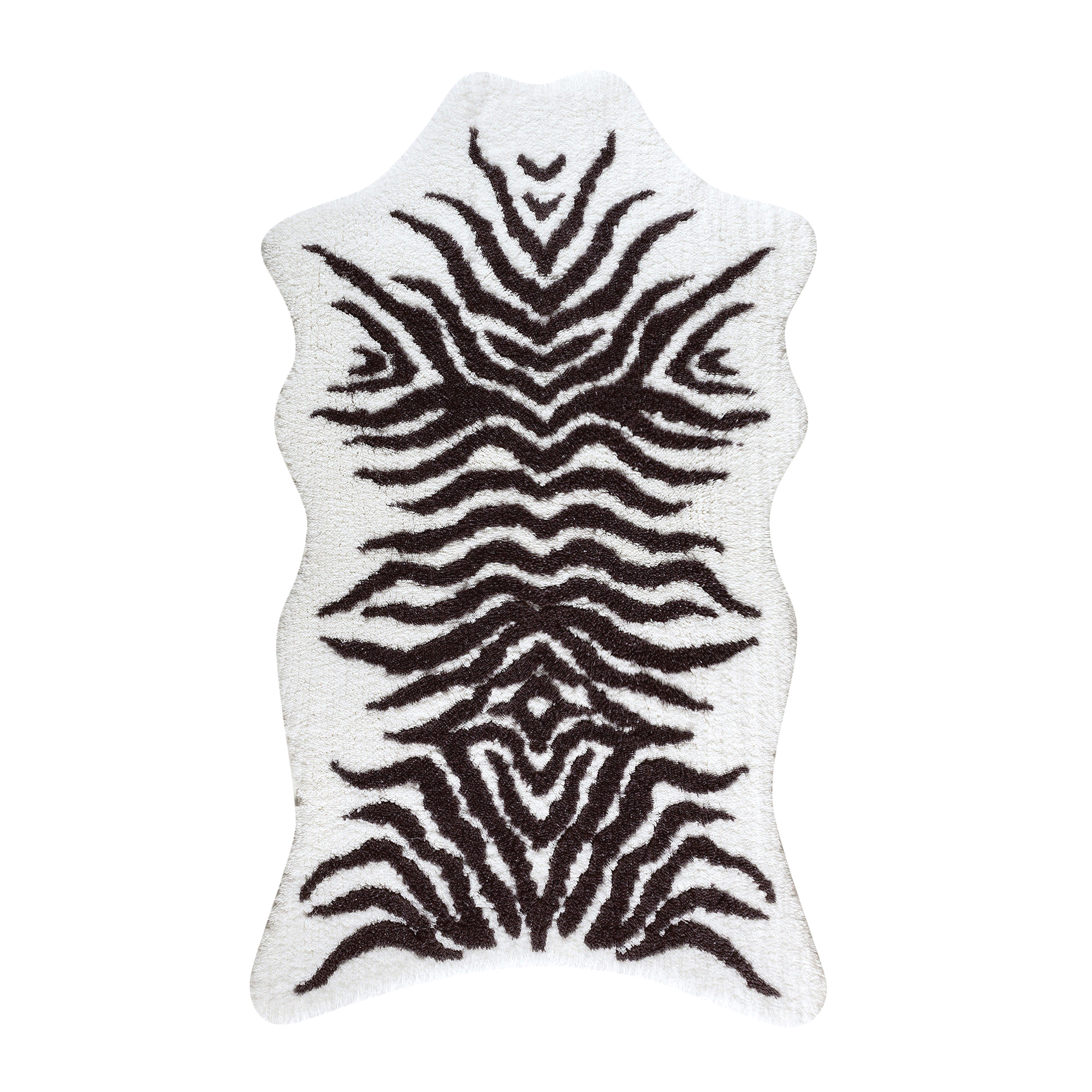 GRACCIOZA| MOUNTAIN ZEBRA BATH RUG